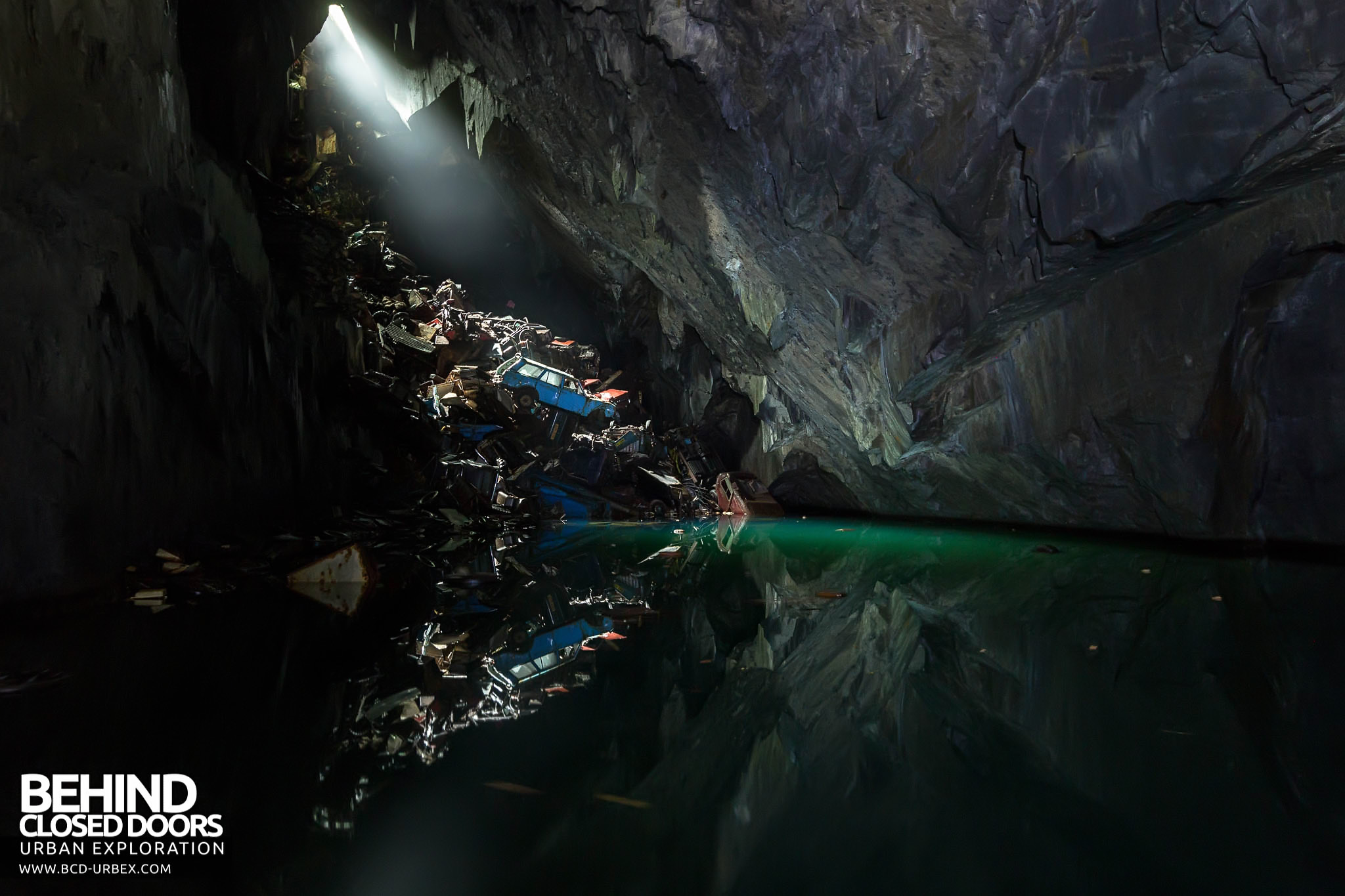 Underground Car Graveyard – Cavern of the Lost Souls, Wales » Urbex ...