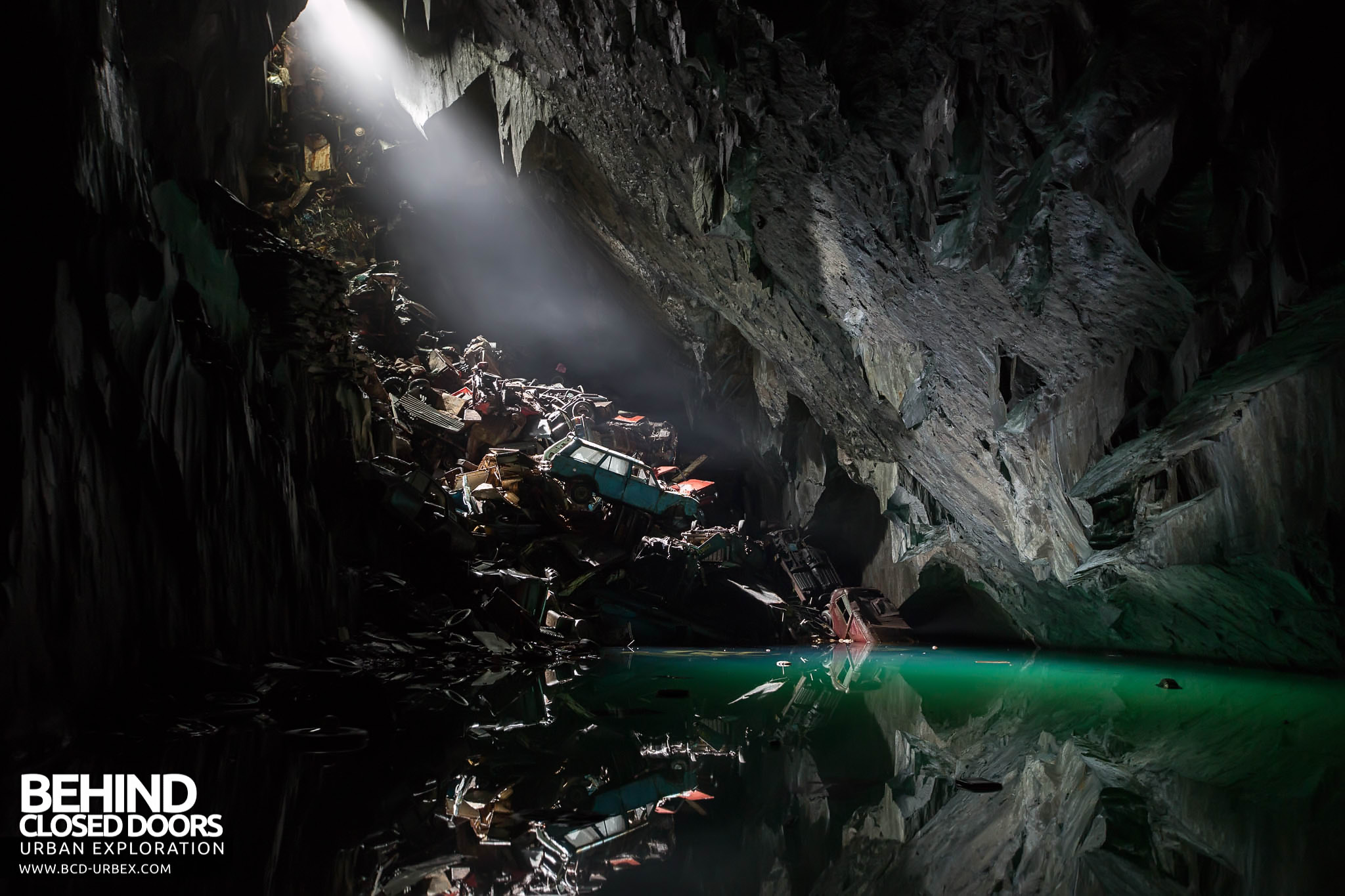 Underground Car Graveyard – Cavern of the Lost Souls, Wales » Urbex ...
