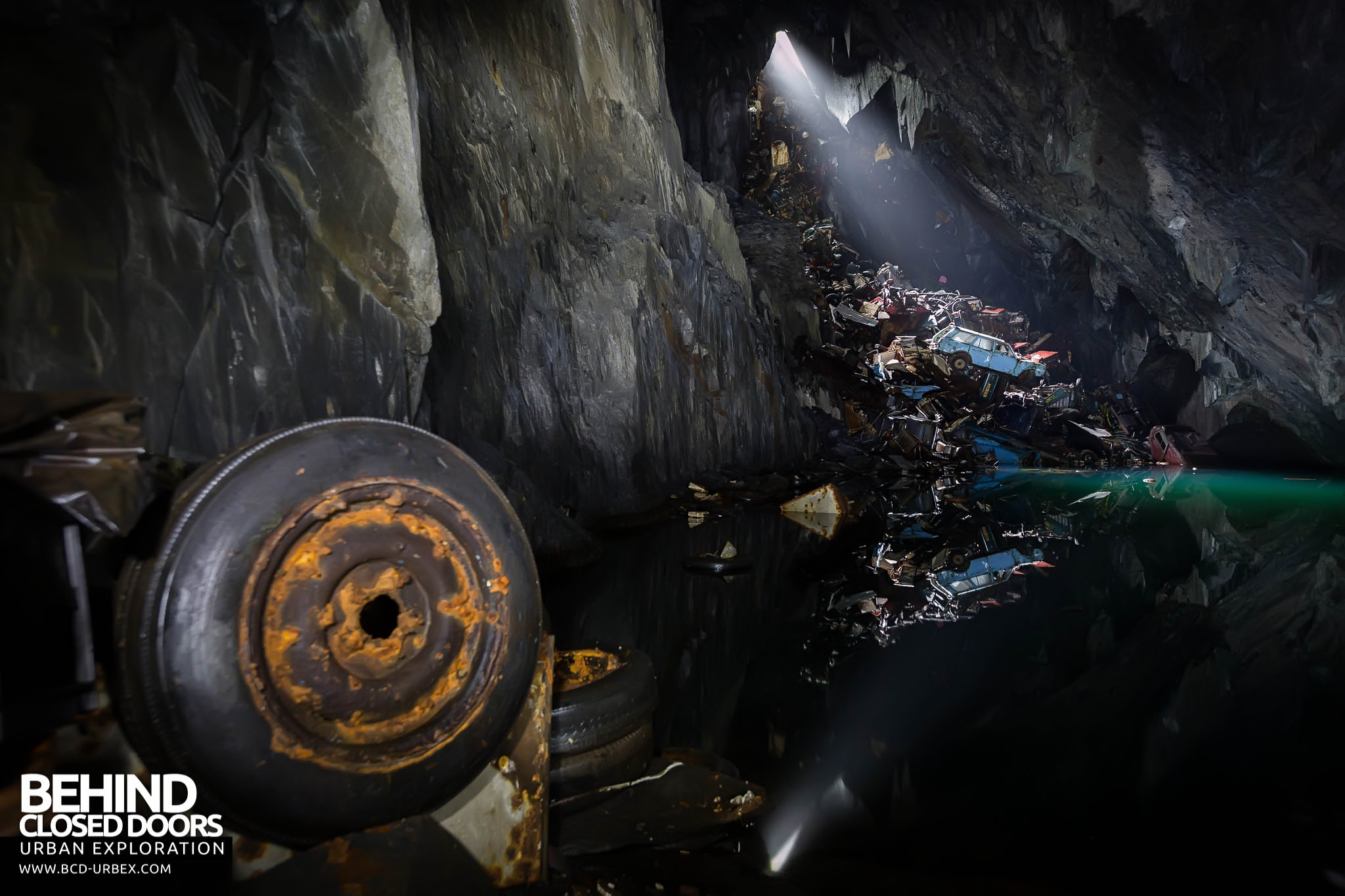 Underground Car Graveyard – Cavern of the Lost Souls, Wales » Urbex ...