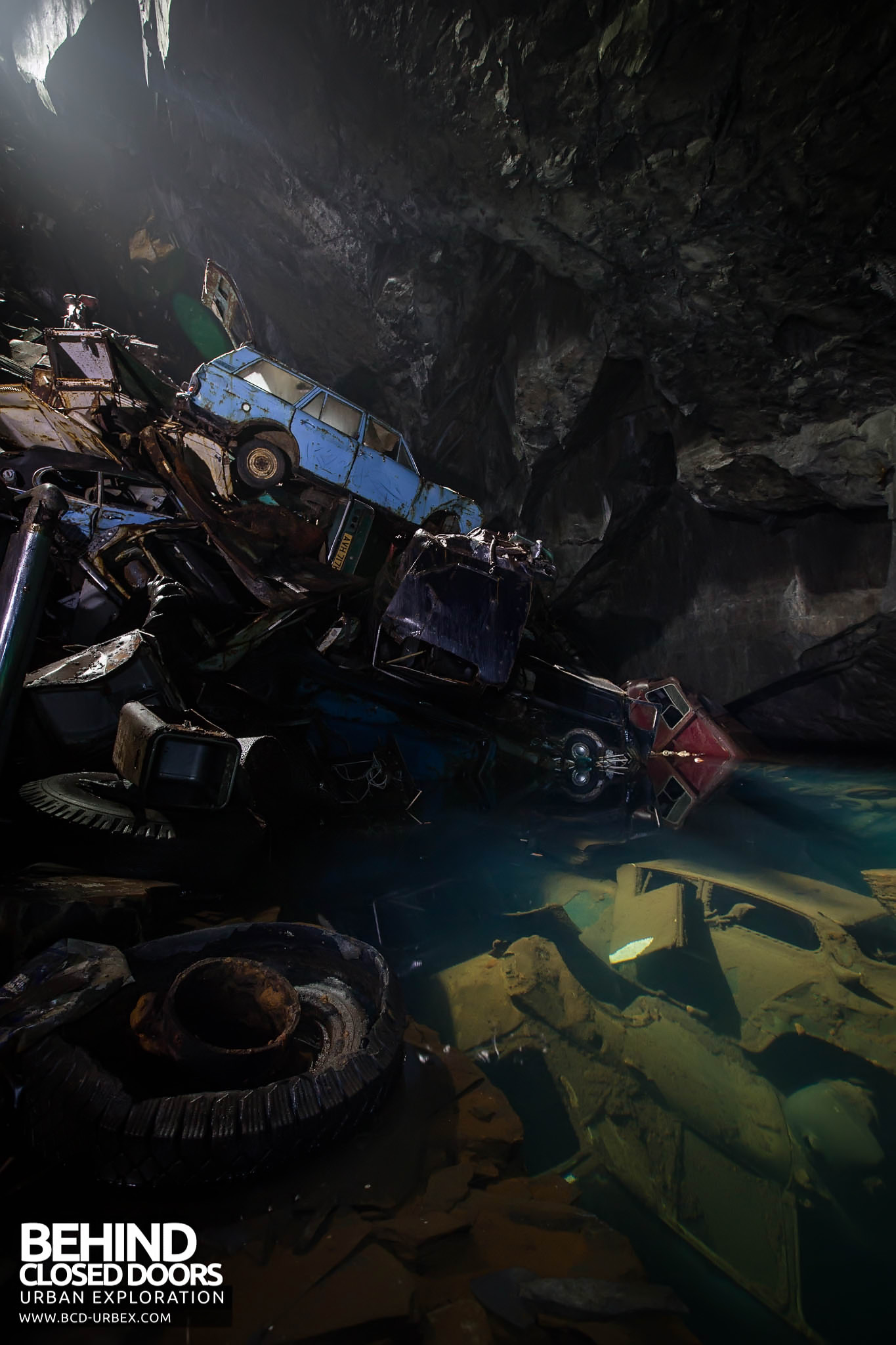 Underground Car Graveyard – Cavern of the Lost Souls, Wales » Urbex ...